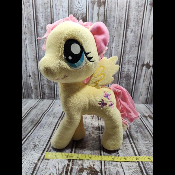 Hasbro | Toys | My Little Pony Fluttershy Plush 1 Yellow Pink ...